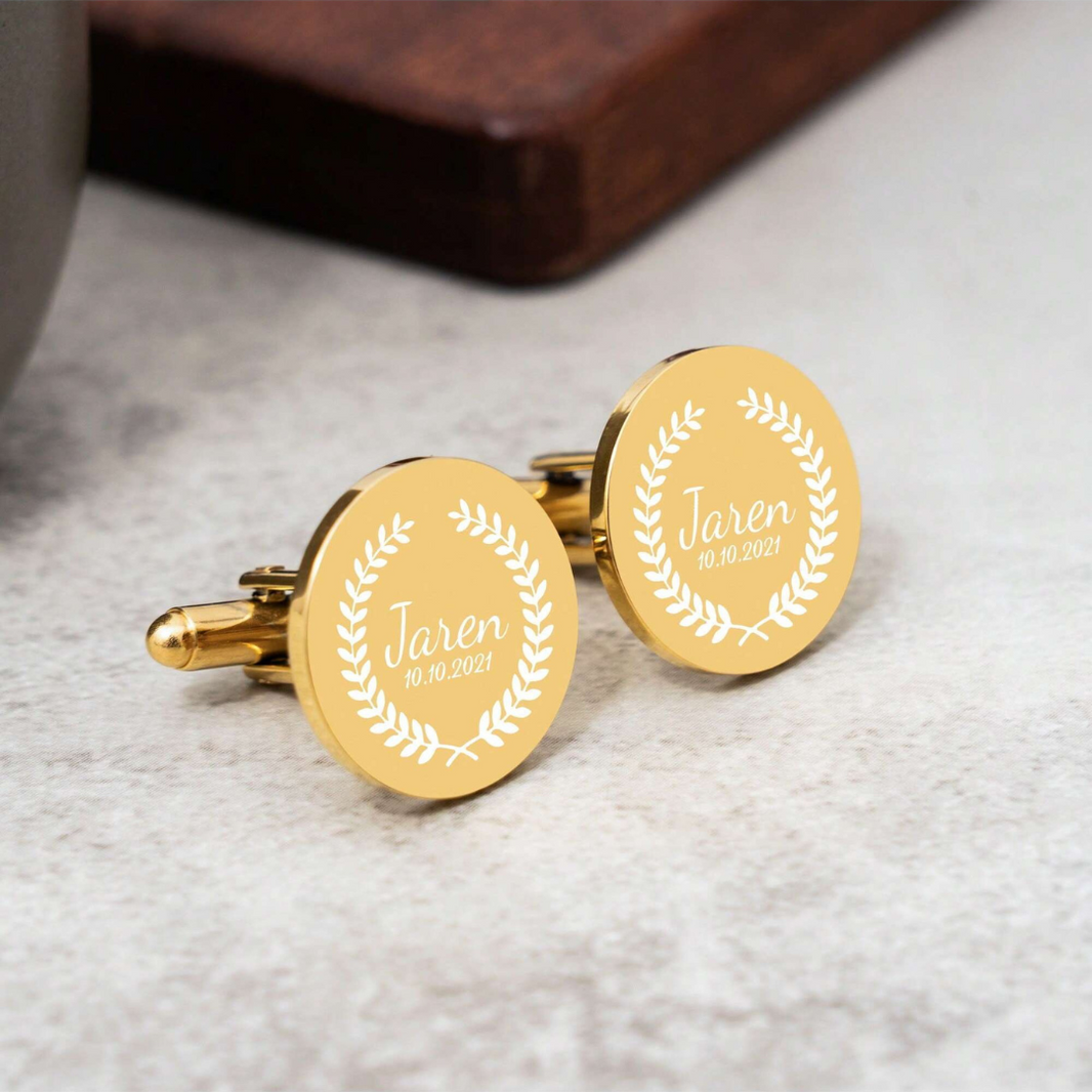 Customized Cufflinks & Studs For Men in Dubai, UAE – mirhajewels
